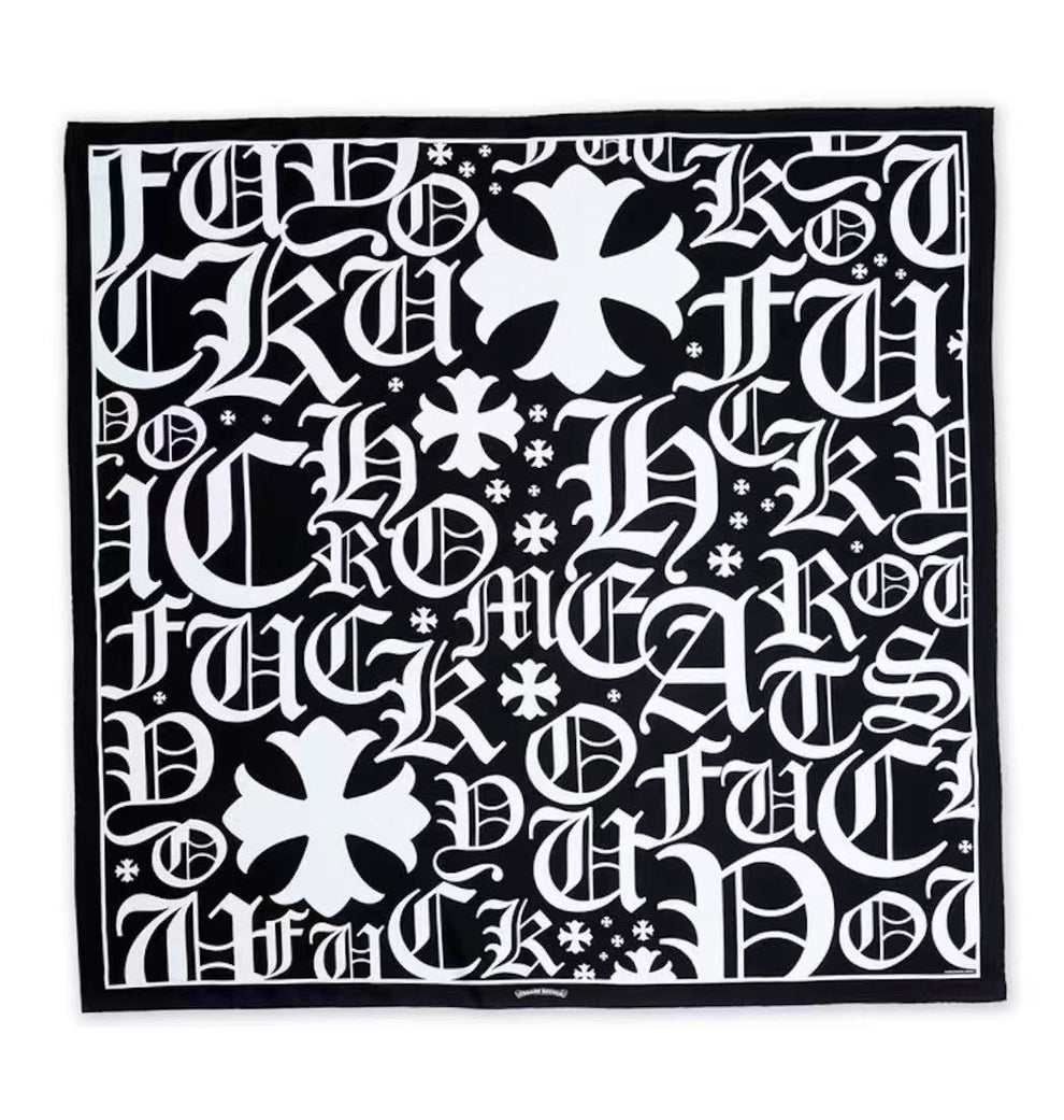 Chrome Hearts FU Scarf – EastEightSG